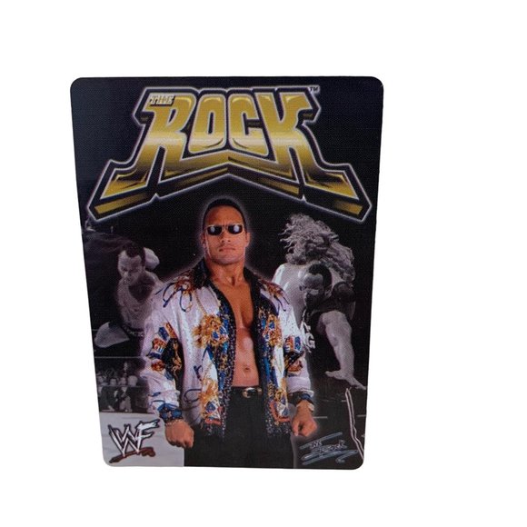 World Wrestling Federation | Office | Vintage The Rock Dwayne Johnson ...